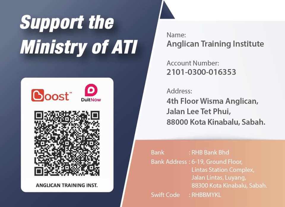 Anglican Training Institute – To train pastors and members who are ...